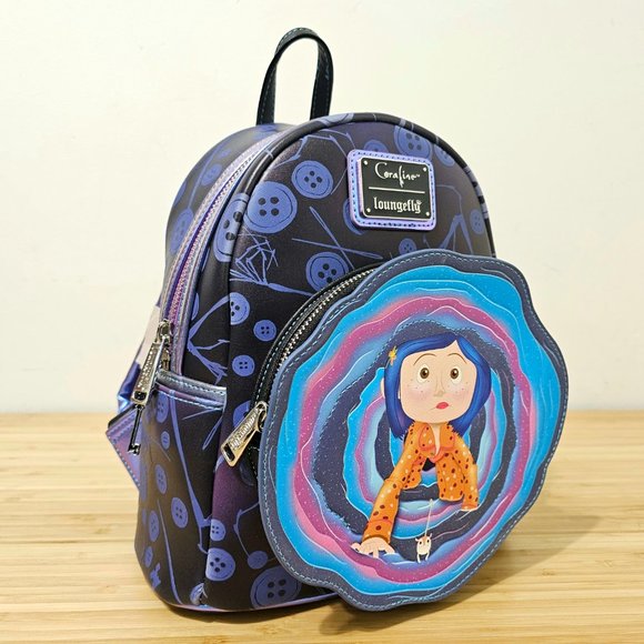 Loungefly | Bags | Loungefly Coraline Glow In The Dark Mini Backpack ...